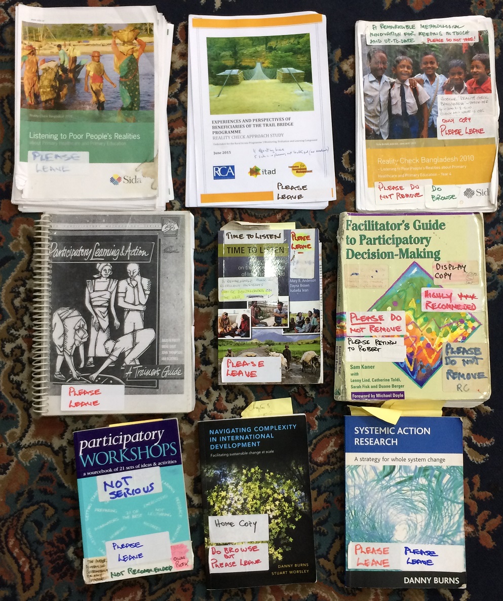 Praxis Diary – Day 2 – an audience with Professor Robert Chambers ...